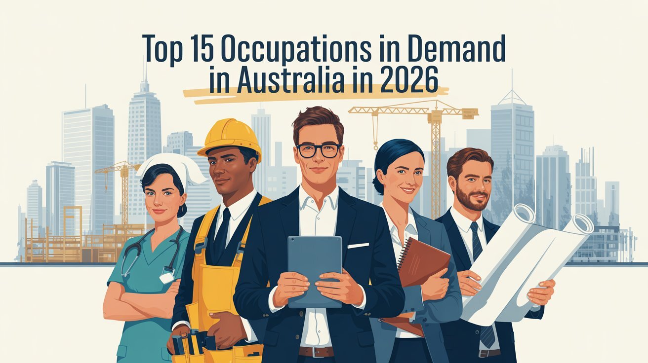 Top 15 Occupations in Demand in Australia in 2026